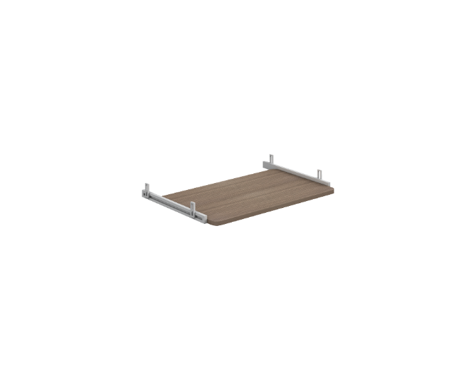 Porta Teclado Laminado Corredizo 50 x 22 cm | Portal Gebesa