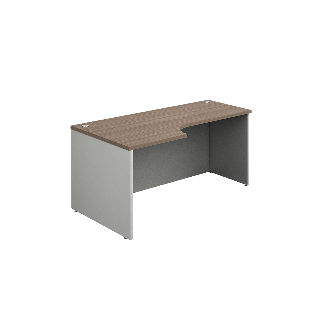 Extended corner credenza with full modesty 72 x 36 x 30" Prime | Portal ...